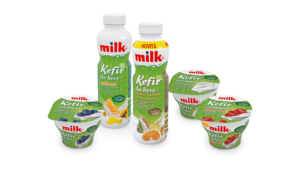 Milk. Solo prodotti buoni e genuini come il latte.