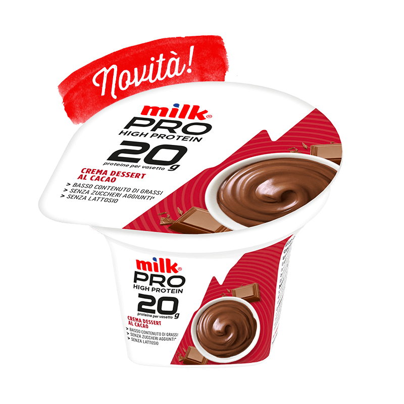 Milk. Solo prodotti buoni e genuini come il latte.