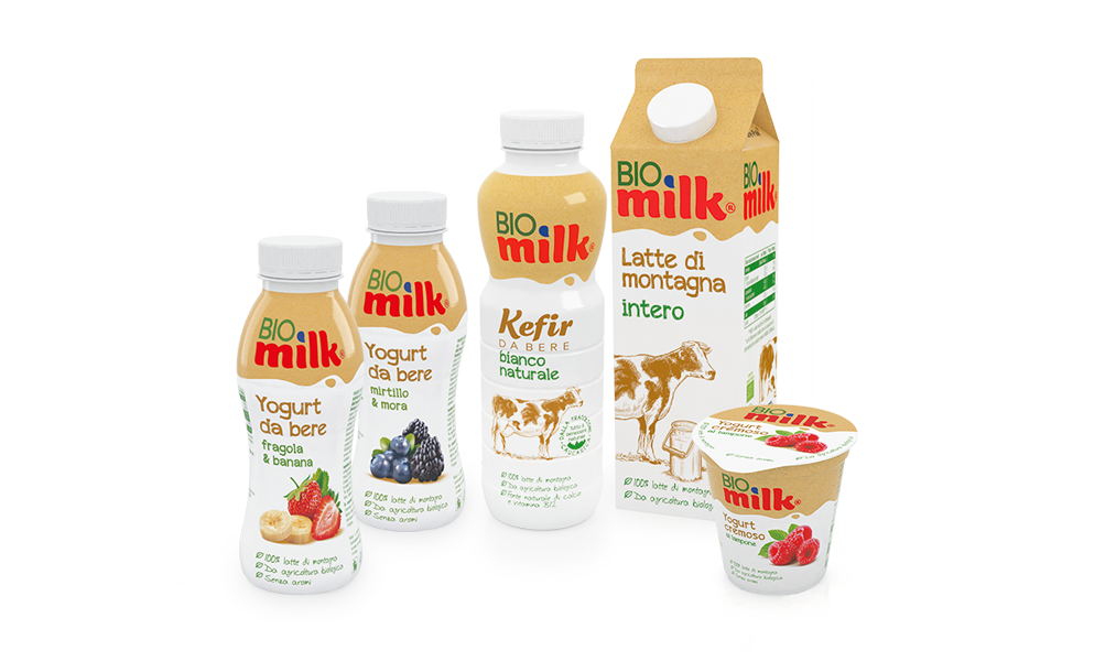 Milk. Solo prodotti buoni e genuini come il latte.